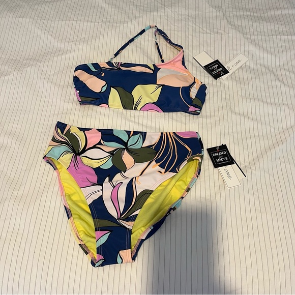 Salt + Cove | Swim | Nwt Colorful 2 Piece Swimsuit | Poshmark